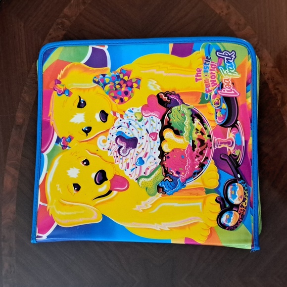 Lisa Frank | Office | Vintage Rare Lisa Frank Fullsize 3 Ring Binder ...